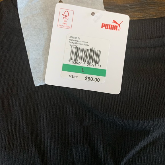 Puma | Shirts | Puma Holiday Retro Jersey | Poshmark